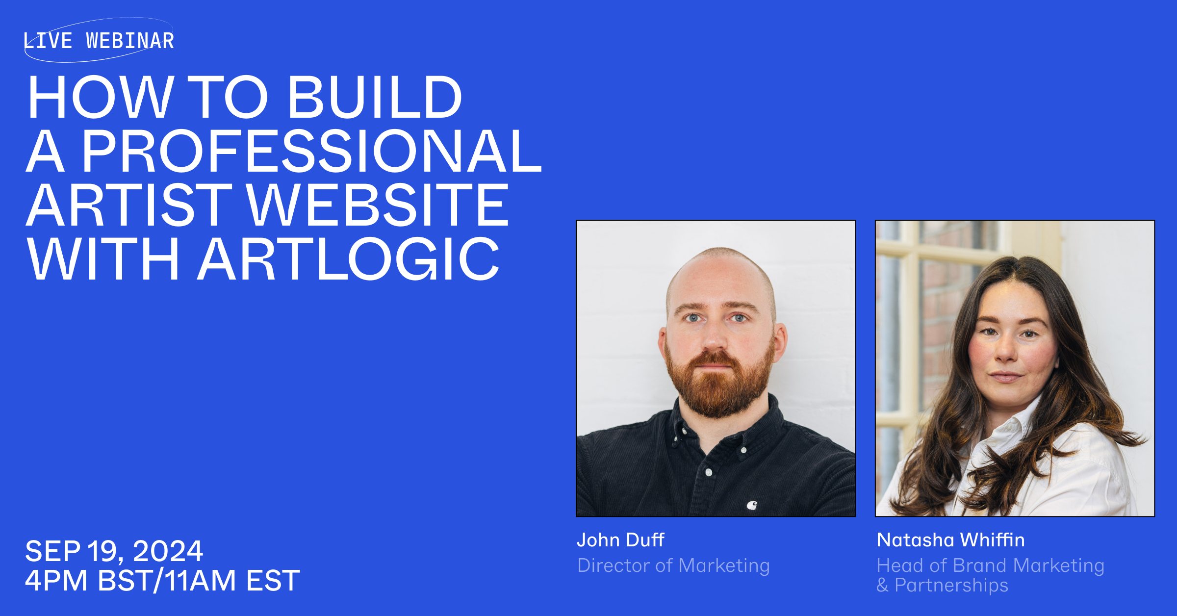 How To Build a Professional Artist Website with Artlogic